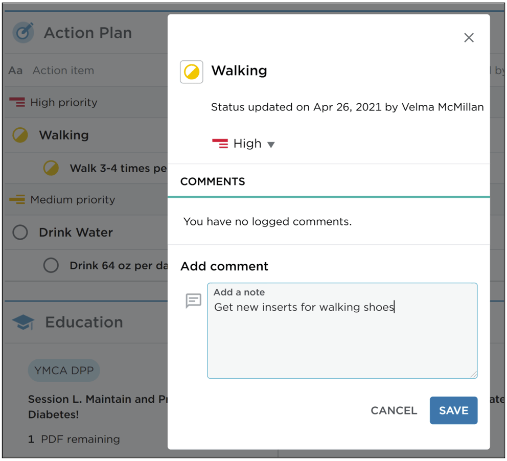 My Welld Action Plan